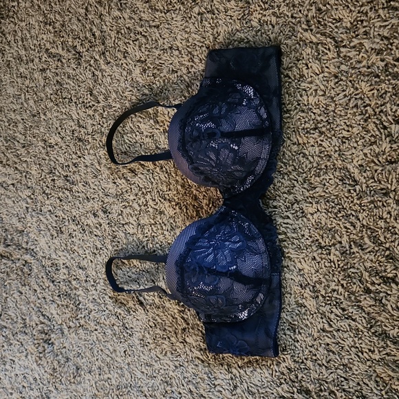 Maidenform | Intimates & Sleepwear | Maidenform Lacey Navy Blue ...